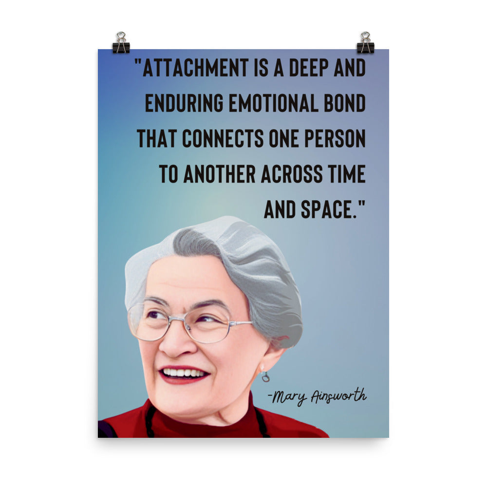 Mary Ainsworth - Poster – World of Psychology